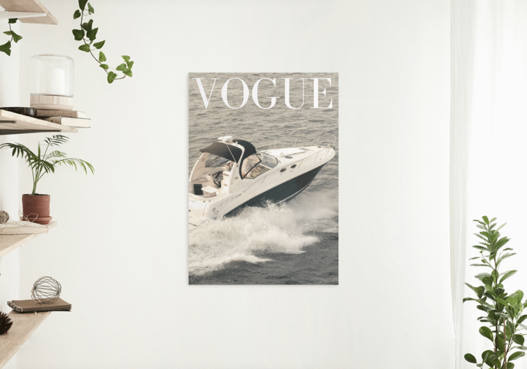 Set of 3 Coastal Vogue Posters | AlloFlare Fashion Posters
