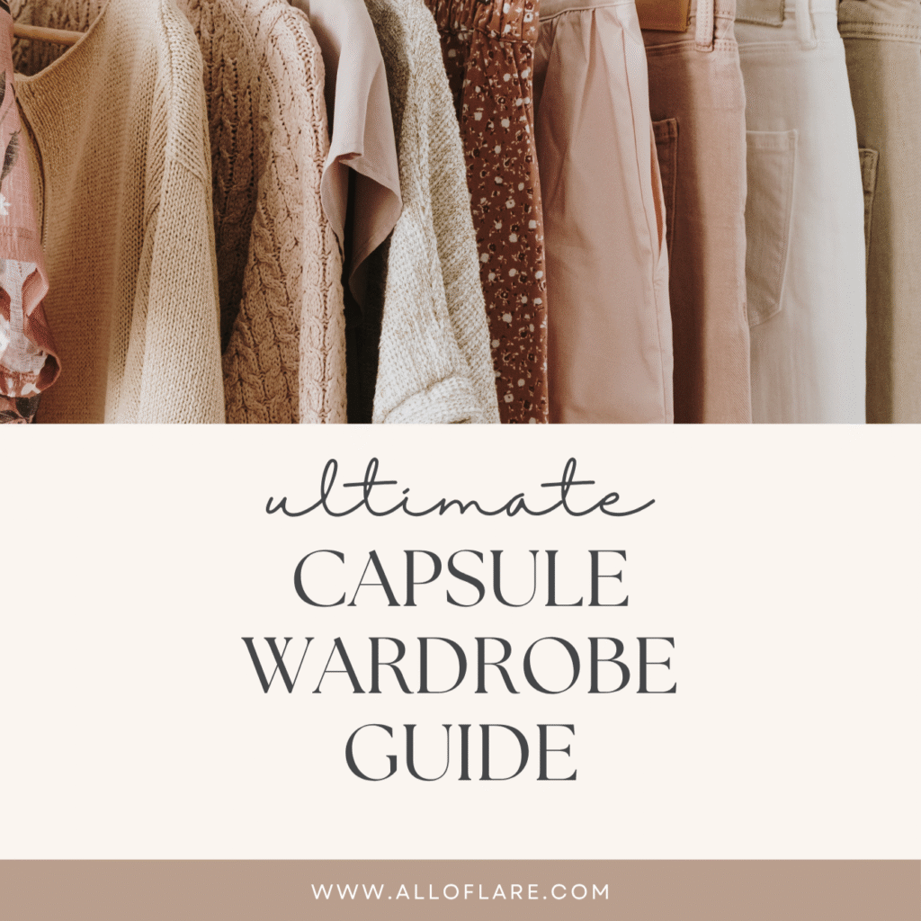 Ultimate Capsule Wardrobe Guide INSTANT DOWNLOAD | AlloFlare