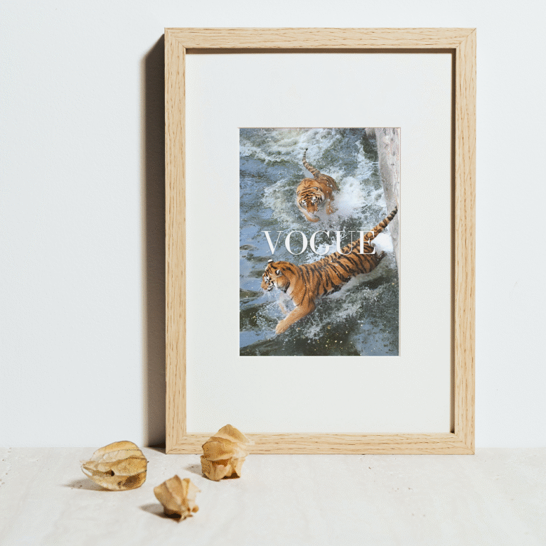 Set of 3 Coastal Vogue Posters | AlloFlare Fashion Posters