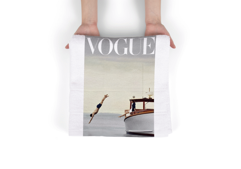 Set of 3 Coastal Vogue Posters | AlloFlare Fashion Posters